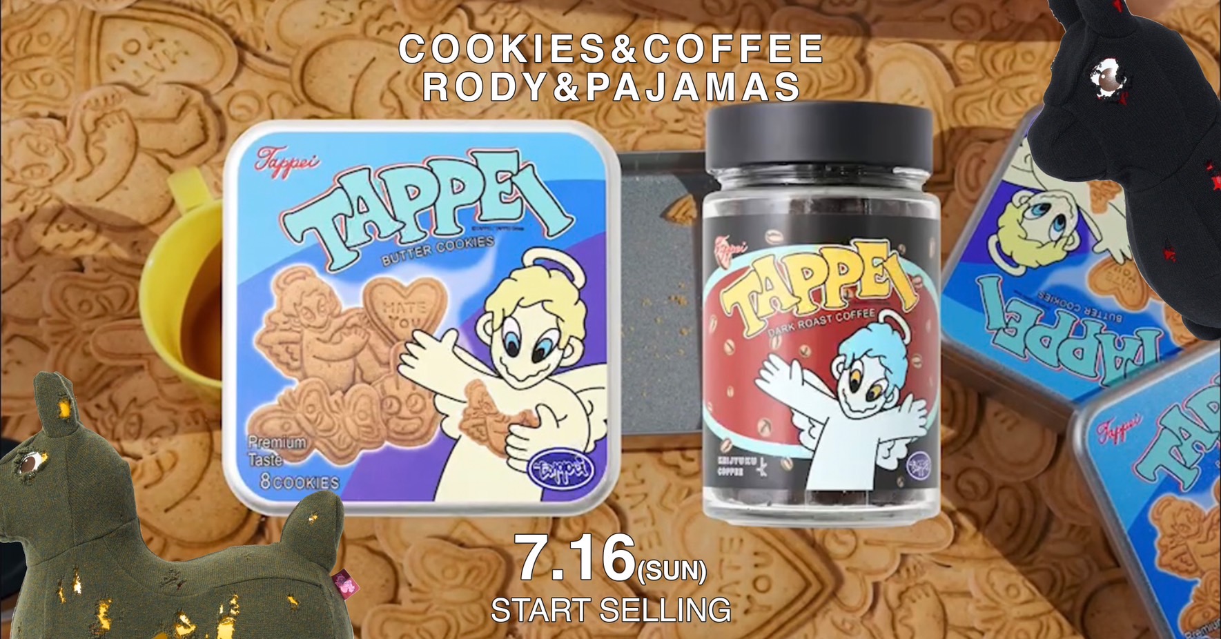 タトゥーアーティストTAPPEIとのコラボアイテムがオンラインに登場。 | FEATURE | rish-online(リシュオンライン)