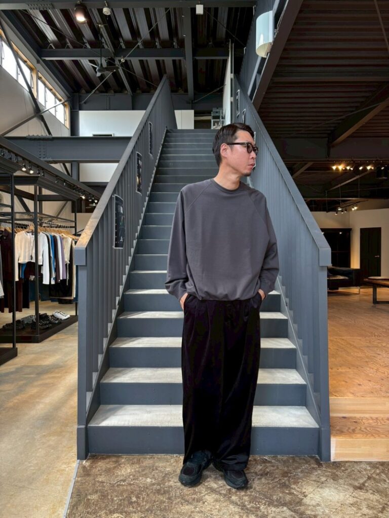 高身長の方におすすめな着こなし方〜Graphpaper(グラフペーパー) スウェット編 | FEATURE | rish-online(リシュオンライン)